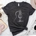 Acoustic Guitar T-shirt - Musician Tee - Guitar Player Gift Shirt ...