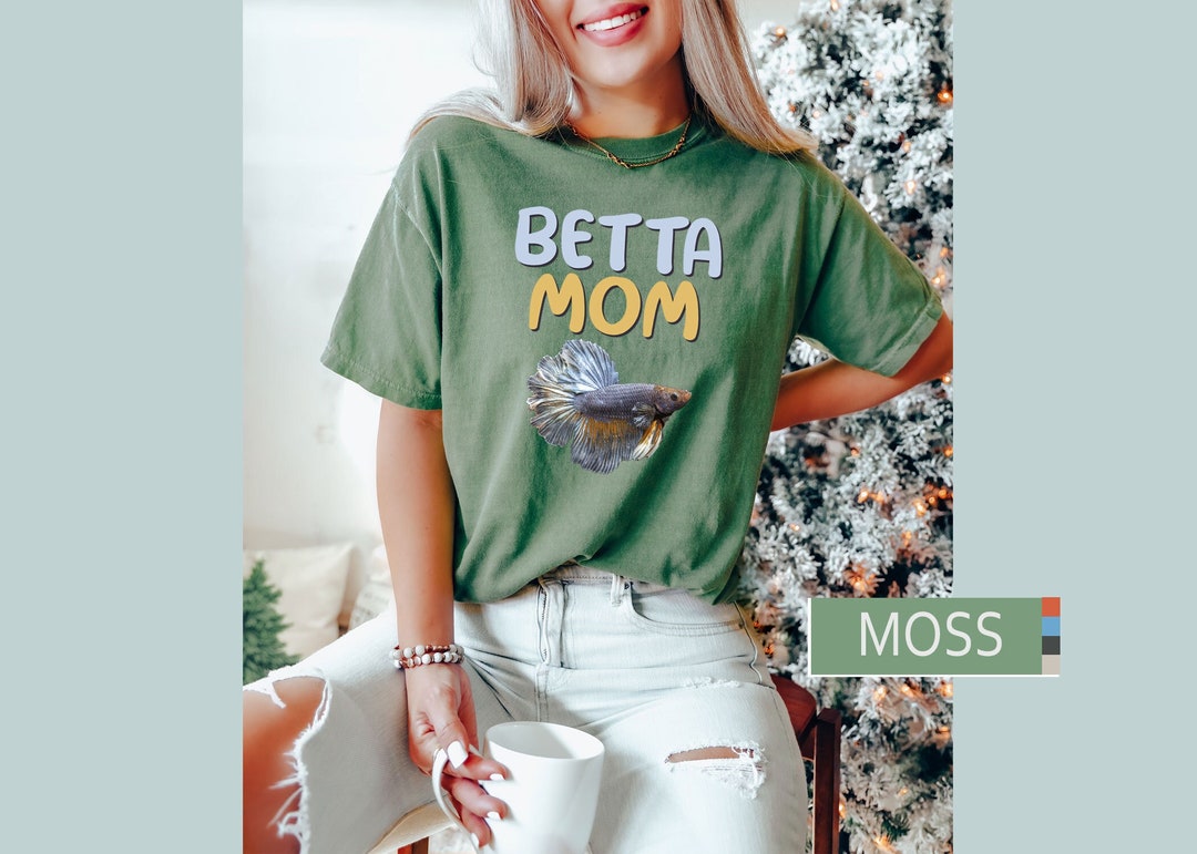 Betta Mom Shirt - Betta Fish Shirt - Mothers Day Shirt - Gift for Mom ...