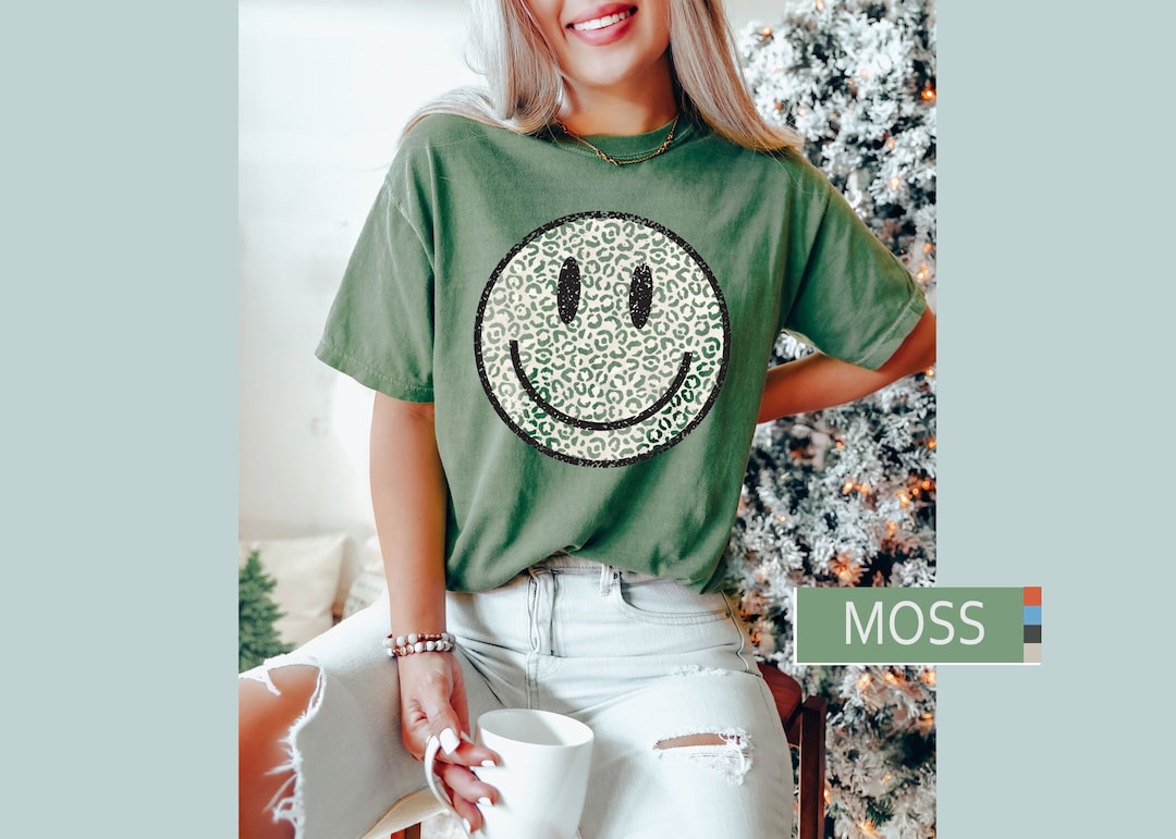 Cute Smile Shirt - Smiley Face Shirt - Happy Face Shirt - Happy Face ...