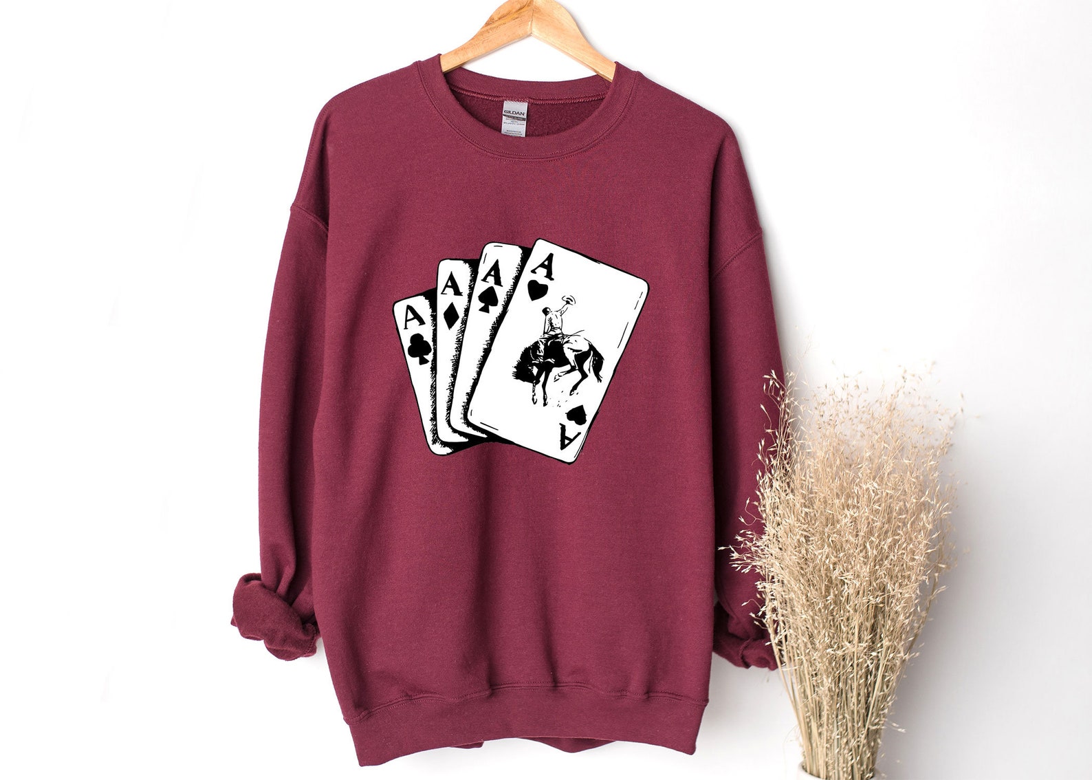 Ace Cowboy Cards Shirt - Country Girl Shirt - Western Shirt - Playing ...