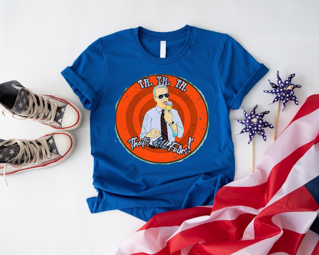 Biden That's All Folks Political T-shirt, Politics Tee, Joe Biden ...