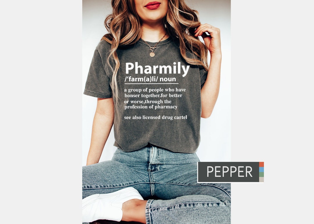 Pharmacist Family Shirt - Pharmily T-shirt - Pharmacy Mom Shirt ...