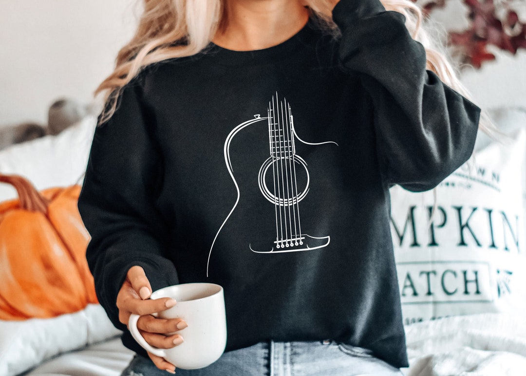 Acoustic Guitar T-shirt - Musician Tee - Guitar Player Gift Shirt ...