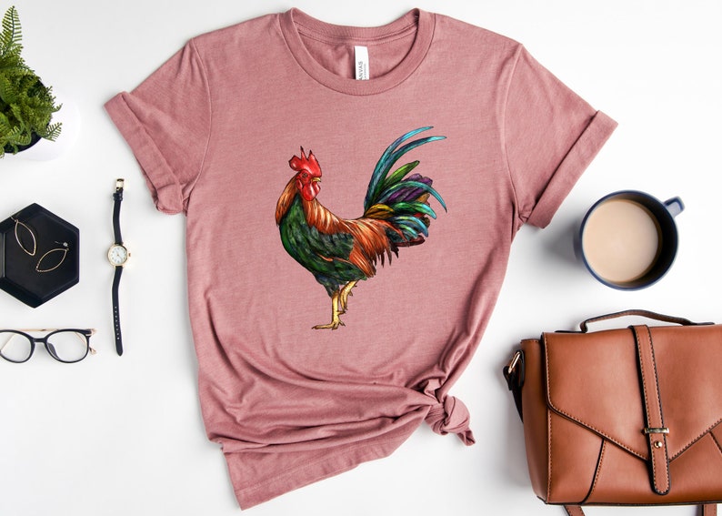 Thanksgiving Rooster Shirt, Funny Rooster Shirt, Chicken Farmer Shirt ...