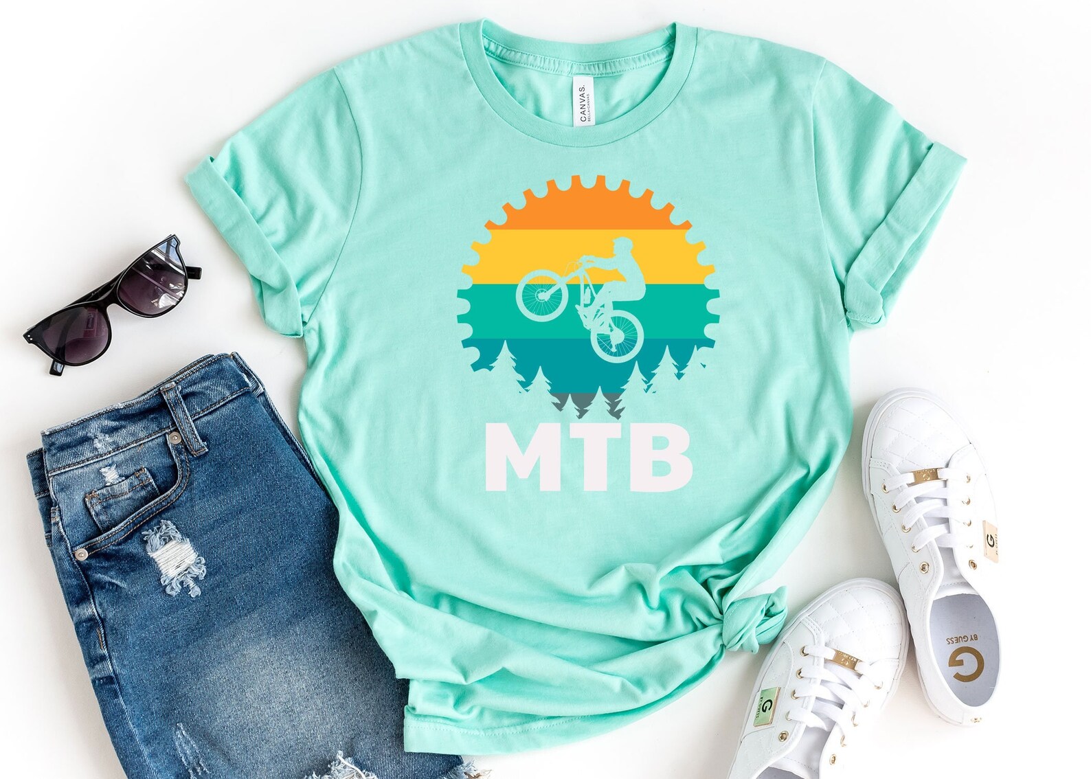 MTB Shirt, Mountain Bike Shirts ,bike T-shirt, Gift for Mountain Bikers ...