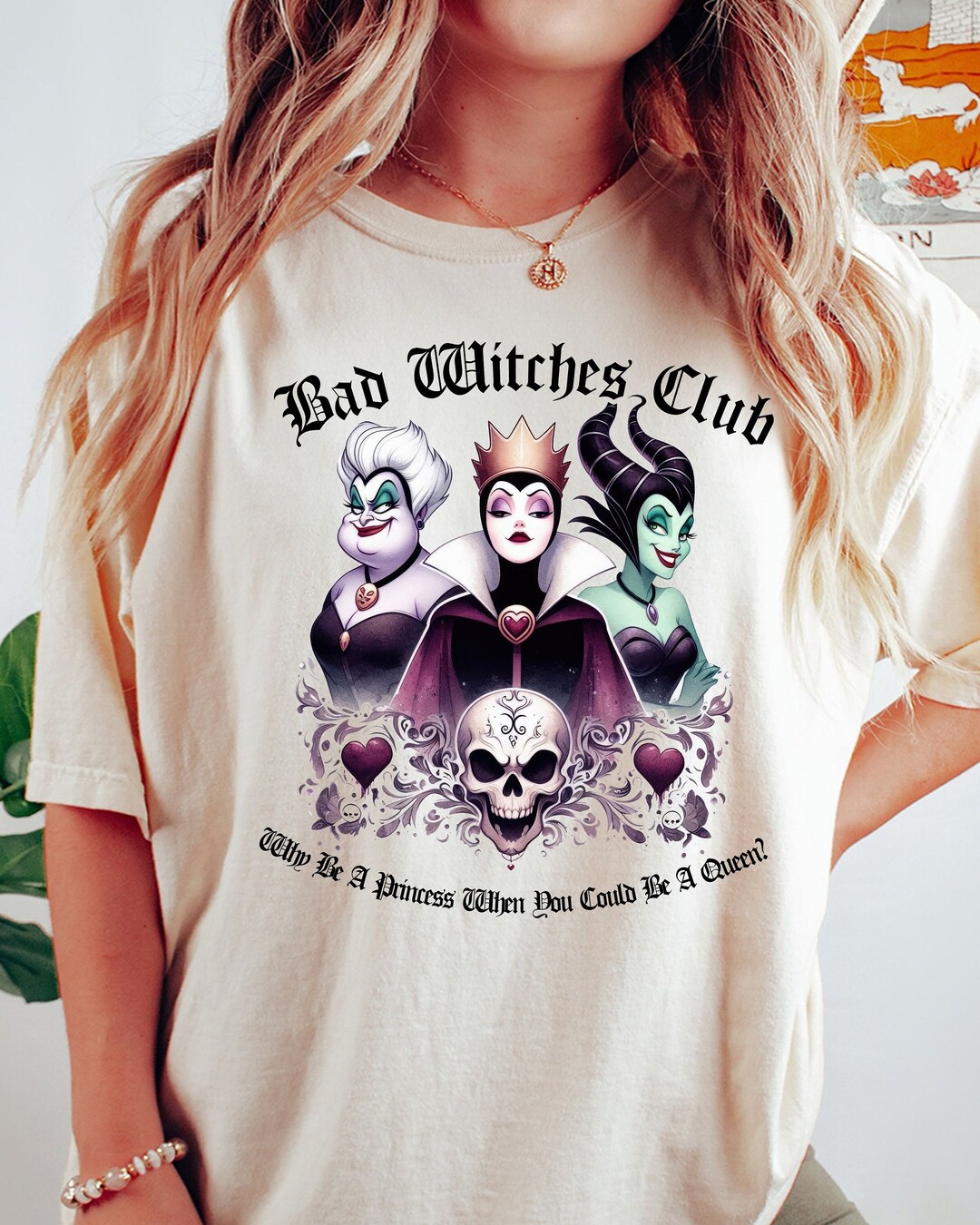 Bad Witches Club Shirt, Villains Shirt, Cool Bad Witch T-shirt, Bad ...