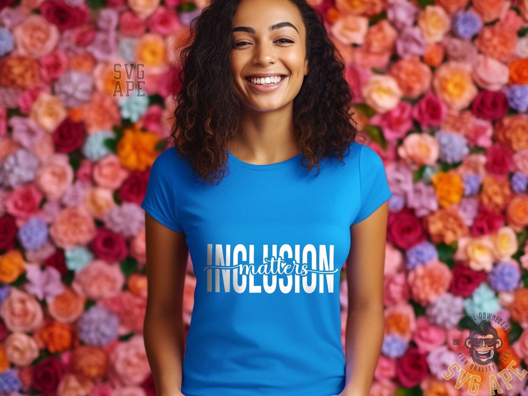 Inclusion Matters SVG PNG | Teacher Appreciation Gift | Sped Teacher ...