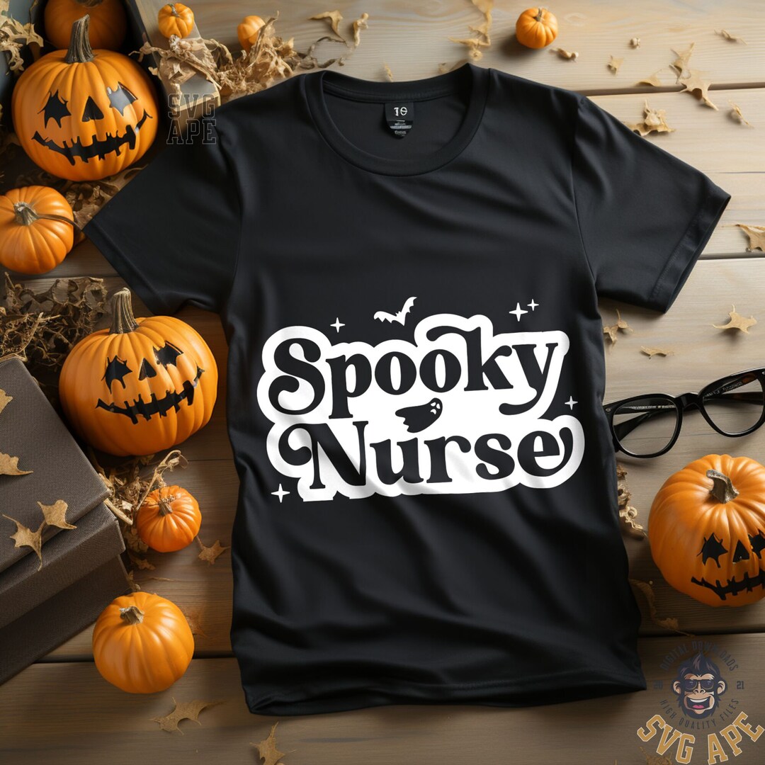 Nurse SVG PNG, Spooky Nurse, Spooky Nurse Png, Halloween Nurse ...