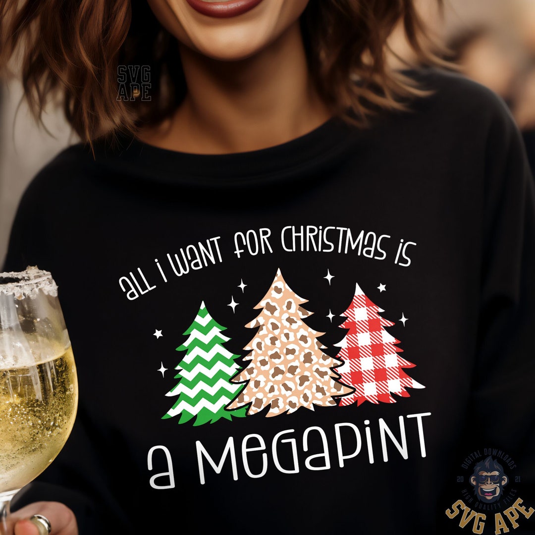Megapint Christmas SVG PNG: Funny Holiday Design (digital Download) - Etsy