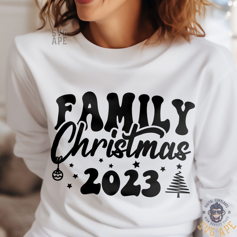 Family Christmas Svg - Etsy