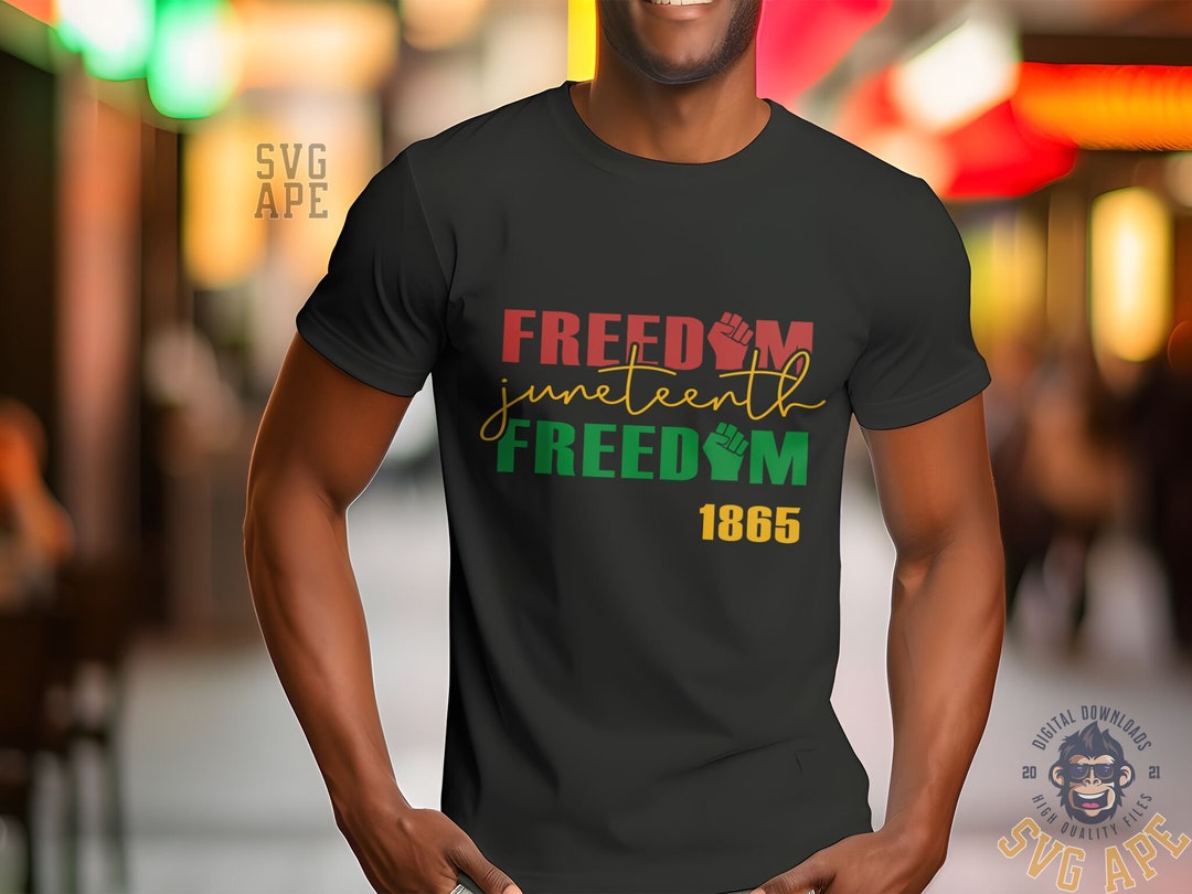 Juneteenth Freedom SVG PNG | Black Girl Magic | Black Queen | Black Man ...
