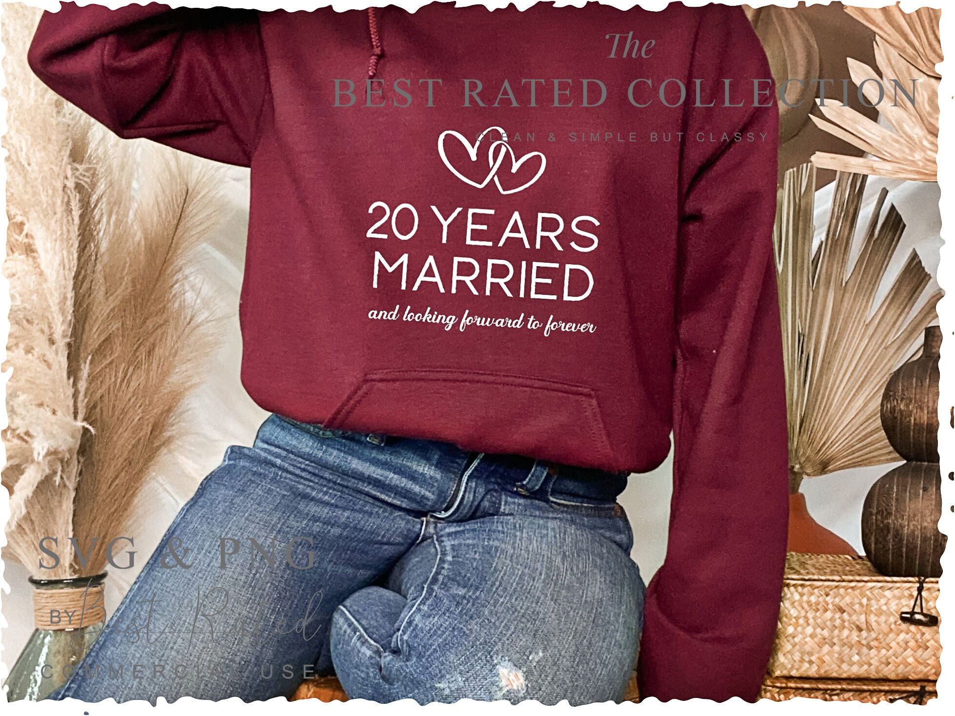 20 Years Married We Still Do SVG PNG Just Married Wifey - Etsy UK