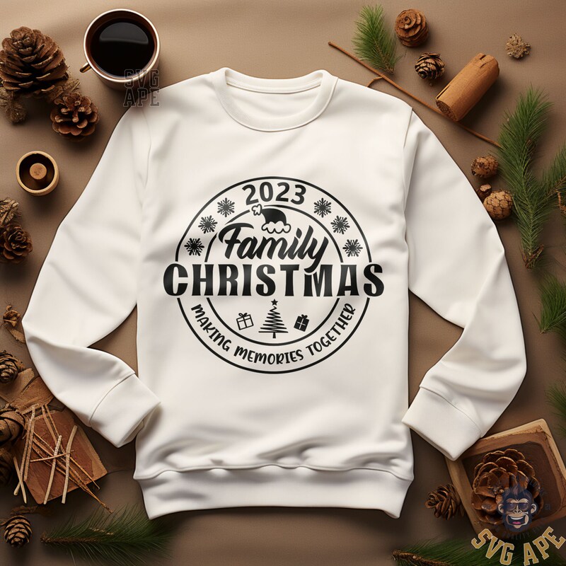 Family Christmas Svg - Etsy