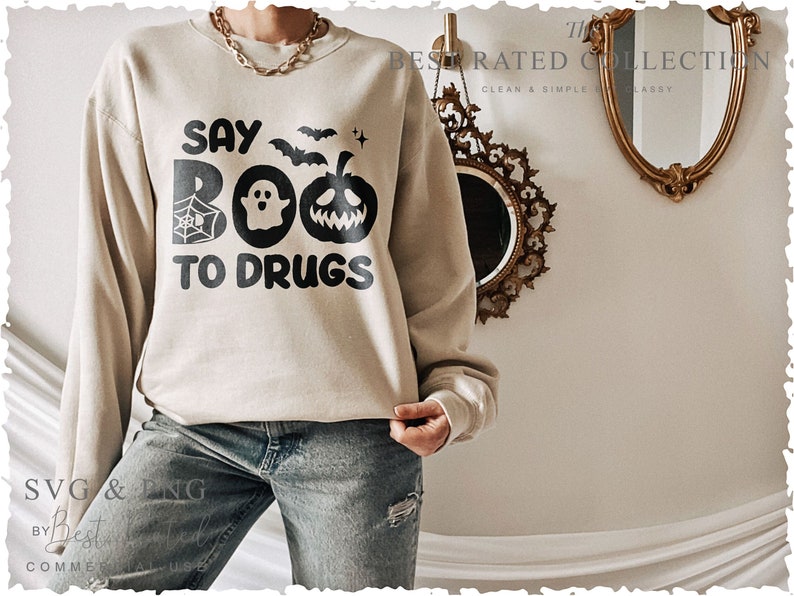 Say Boo to Drugs Red Ribbon Week SVG PNG 420 Svg Cancer - Etsy