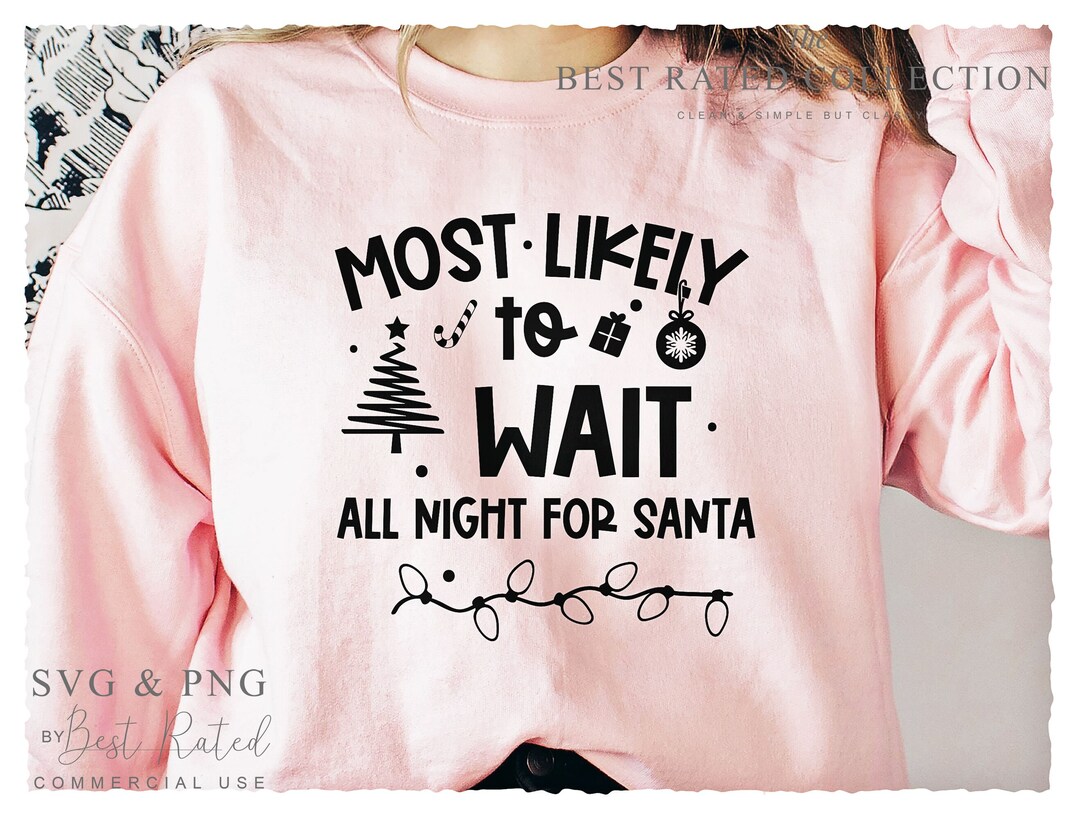 Most Likely to Wait All Night SVG PNG, Casino Svg, Game Night Svg, Moon ...