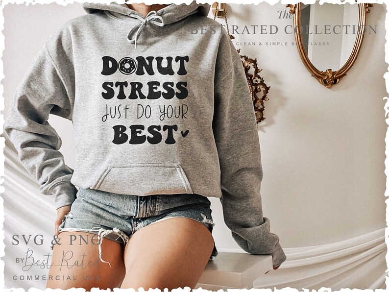 Do Not Stress SVG PNG | Doing My Best | Mental Health | Cricut Cut File ...