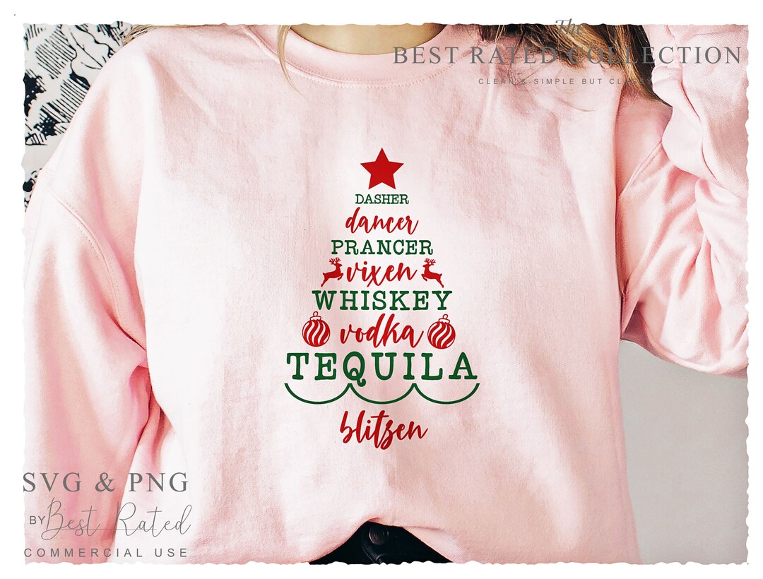 Christmas SVG PNG, Wine Quote Svg, Whiskey Svg, Tree Svg, Vodka Svg ...