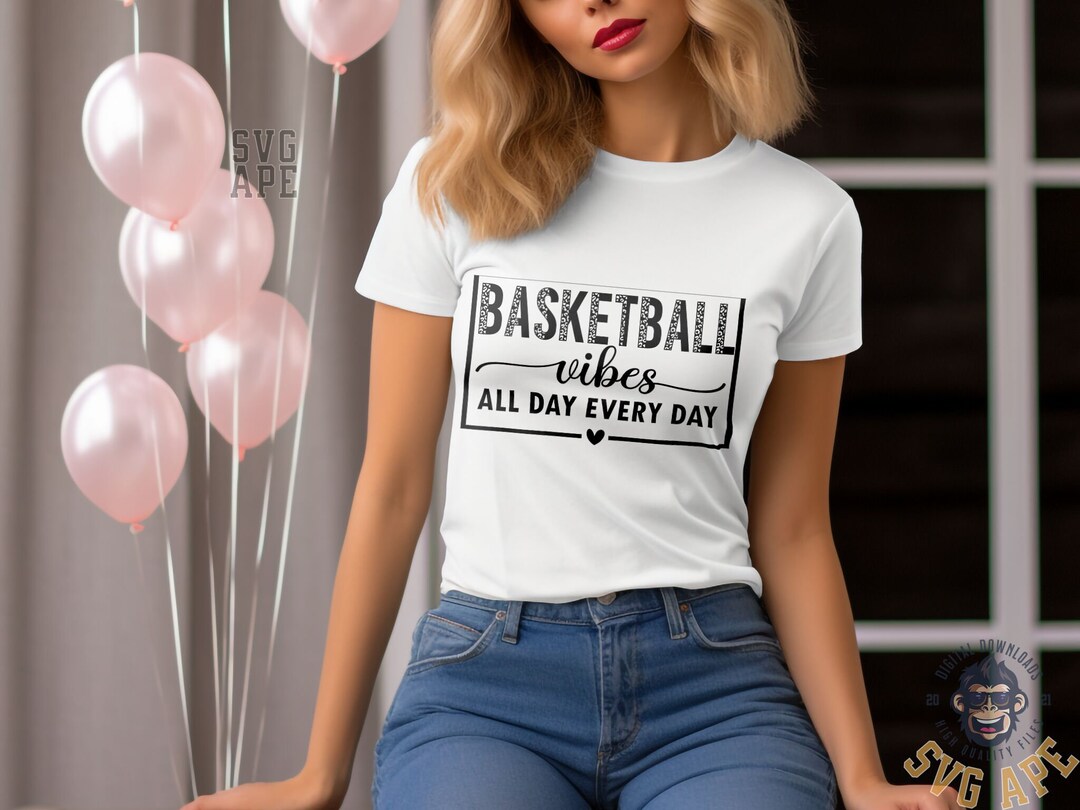Basketball Vibes SVG PNG | Basketball | Basketball Life | Cricut Cut ...