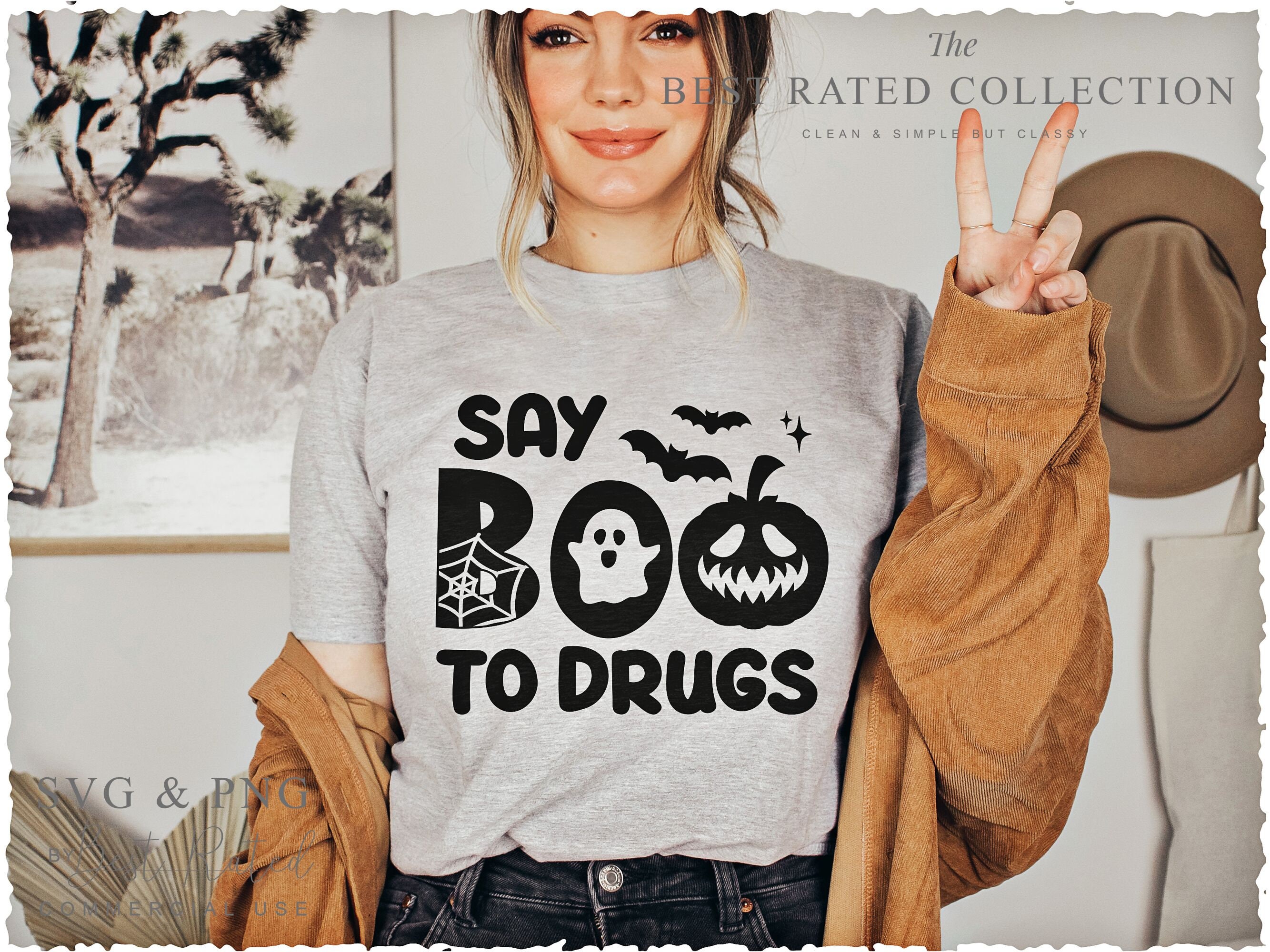 Say Boo to Drugs Red Ribbon Week SVG PNG Do Milfs Not Drugs - Etsy ...