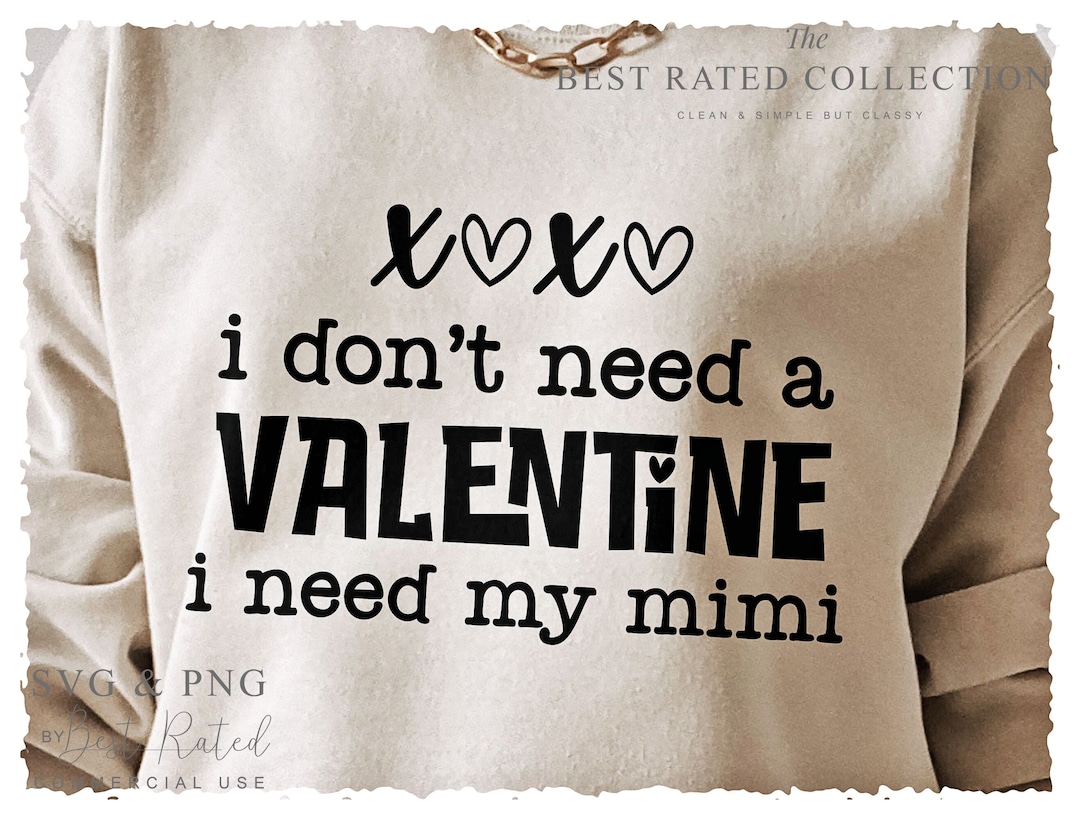 Mimi Valentine SVG PNG: I Need My Mimi (digital Download) - Etsy