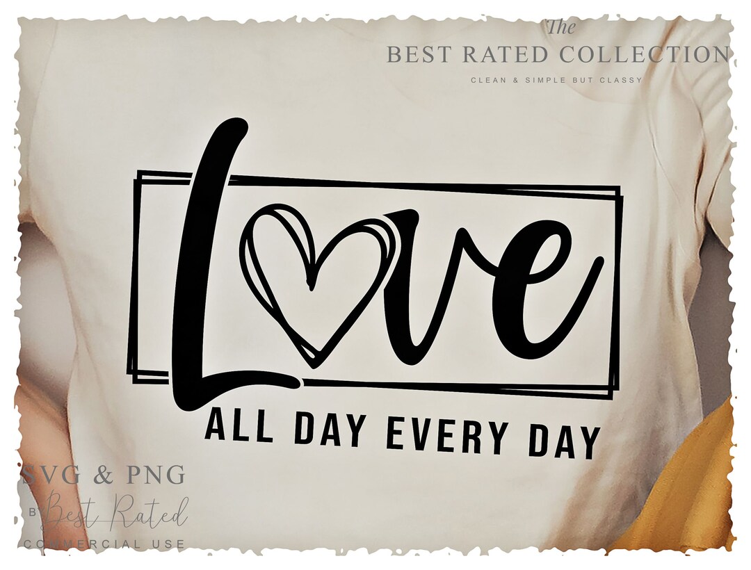 Love All Day Every Day SVG PNG, Mom Mode All Day Every Day, Mom Tumbler ...