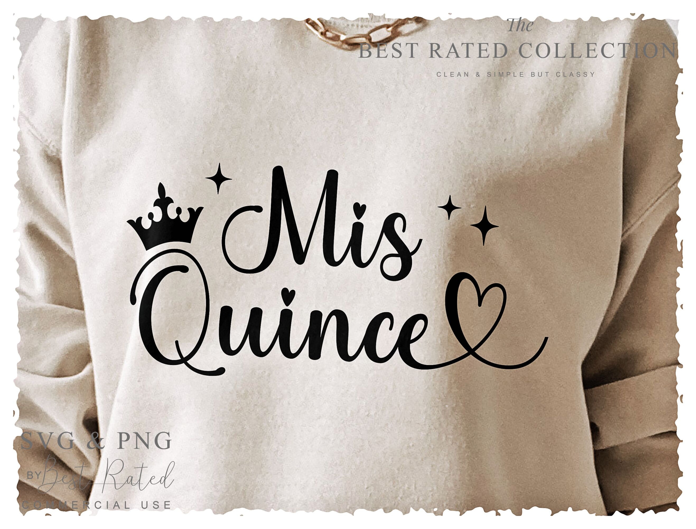 Mis Quince SVG PNG Mis Quince Años Mis Xv Svg Mexicano Svg - Etsy México