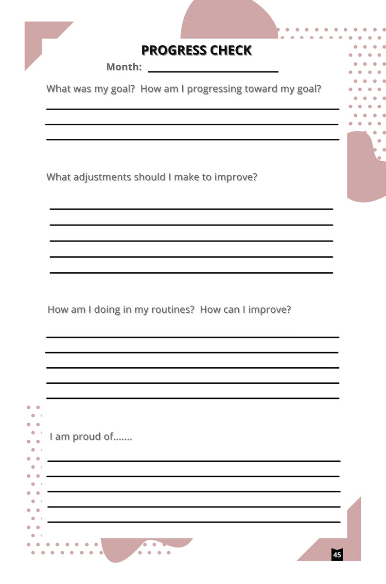 Dance Journal- Digital Reflection Tool for Young Dancers - Etsy