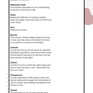 Dance Journal- Digital Reflection Tool for Young Dancers - Etsy