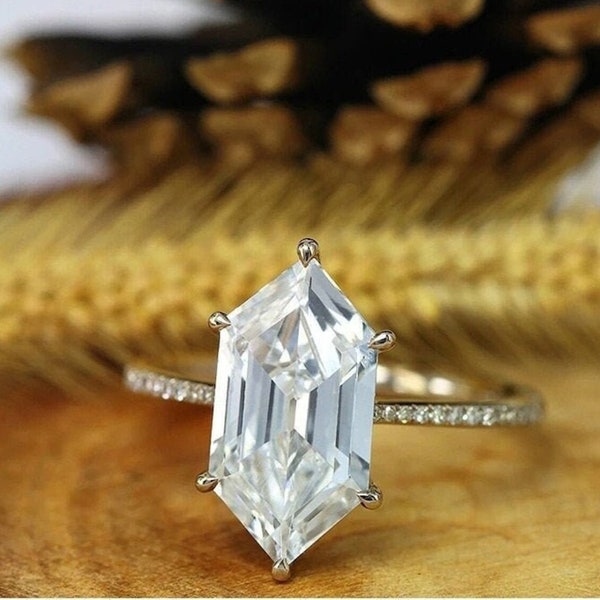 Engagement Ring Hexagon - Etsy