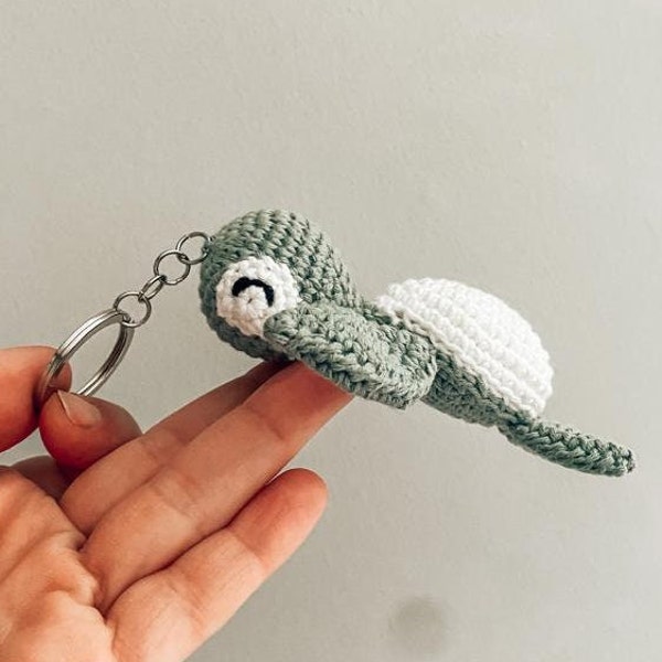 Travel Turtle Keychain - Etsy