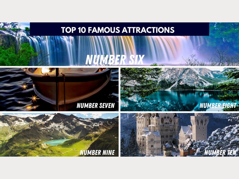 Unique Canva Presentation Slide Template, Creative and Colorful - Etsy