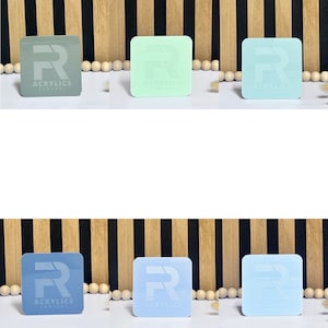 Pastel Color Acrylic Sheets, Laser Ready Acrylic Sheets (3mm) 1/8 ...