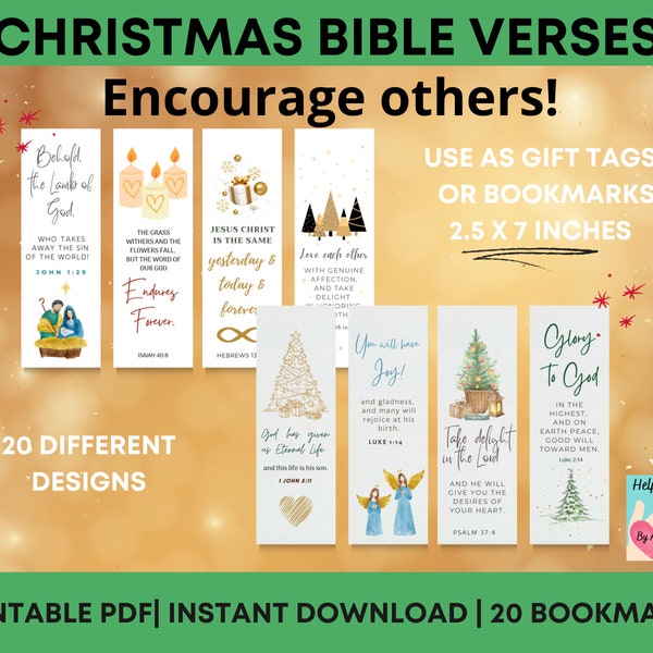 Christian Bookmarks - Etsy