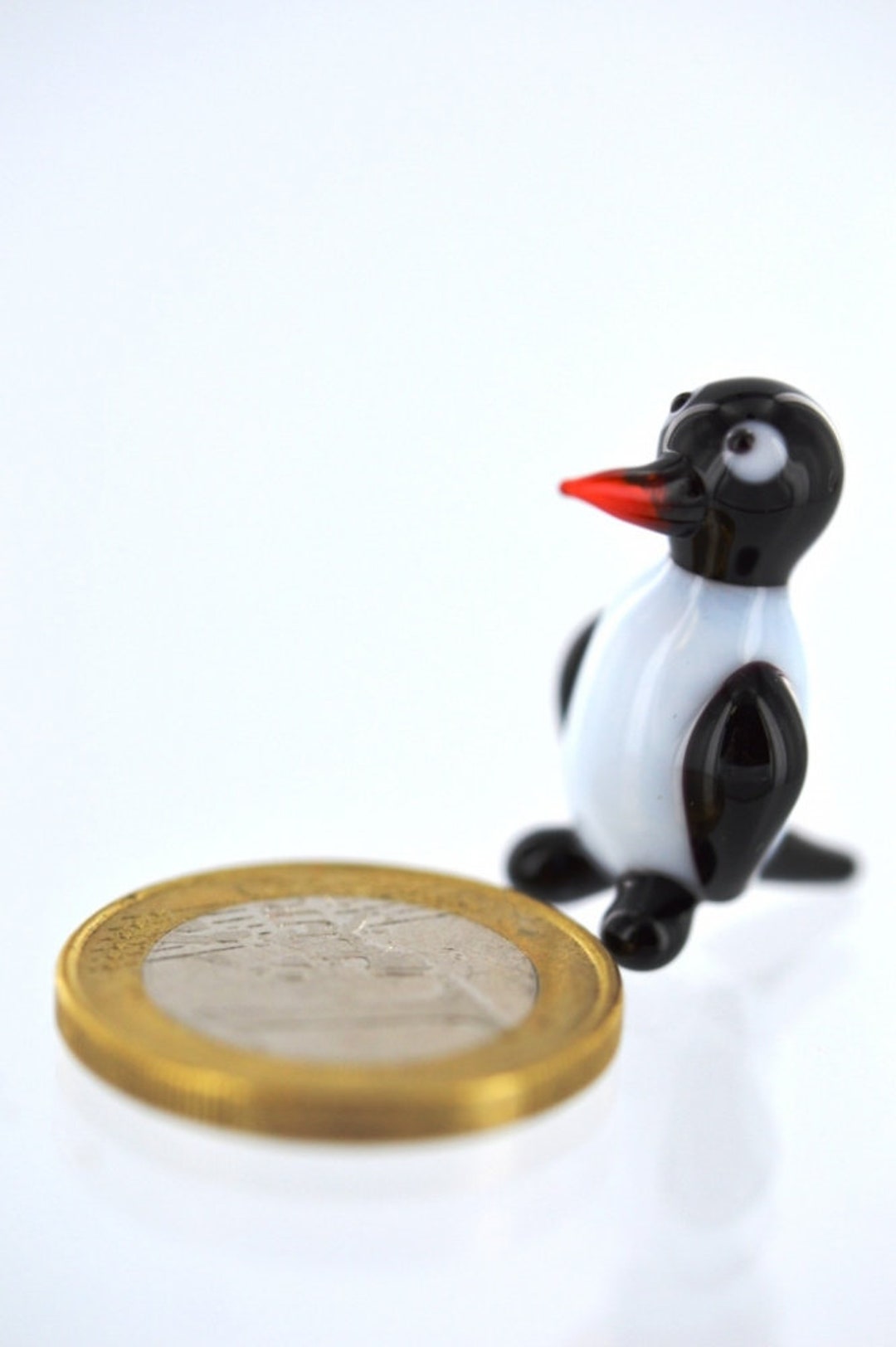 Penguin Mini - Glass Figurine Miniature - Penguins 1 - Glass Figurine ...