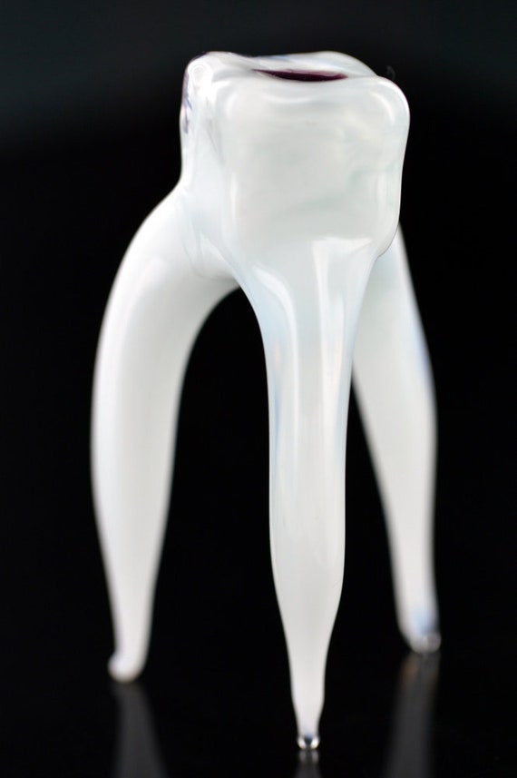 Tooth With Caries Glass Figure Model of a Tooth Figure Glass | Etsy