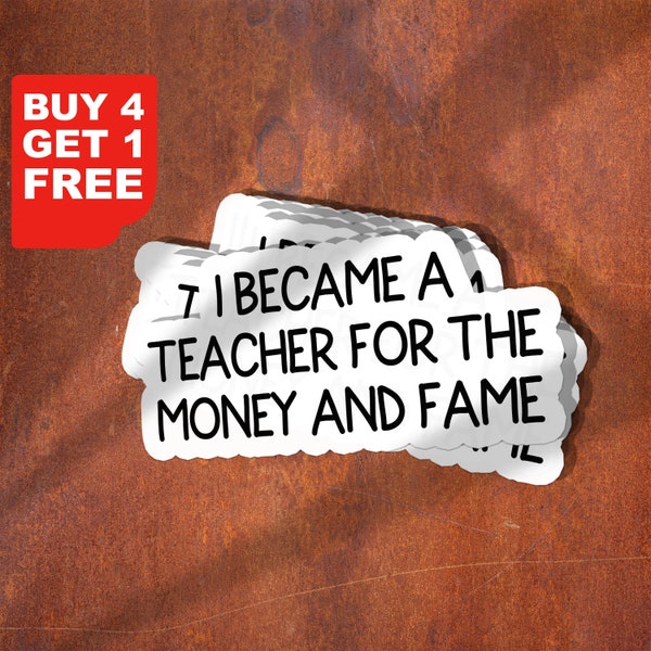 Funny Teachers Stickers - Etsy