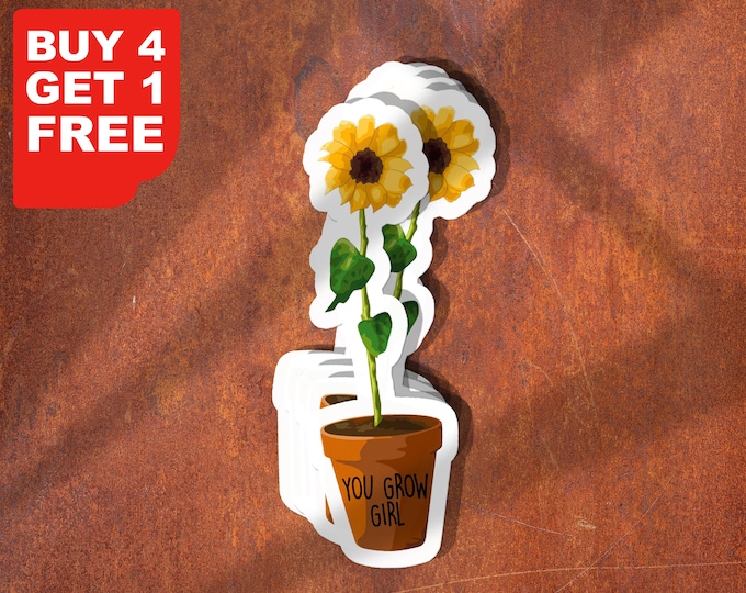 Dont Forget to We Your Plants Sticker, Potted Plants Succulent Planting ...