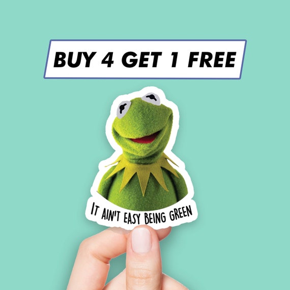 Kermit Motivational Sticker Funny Frog Stickers Laptop | Etsy