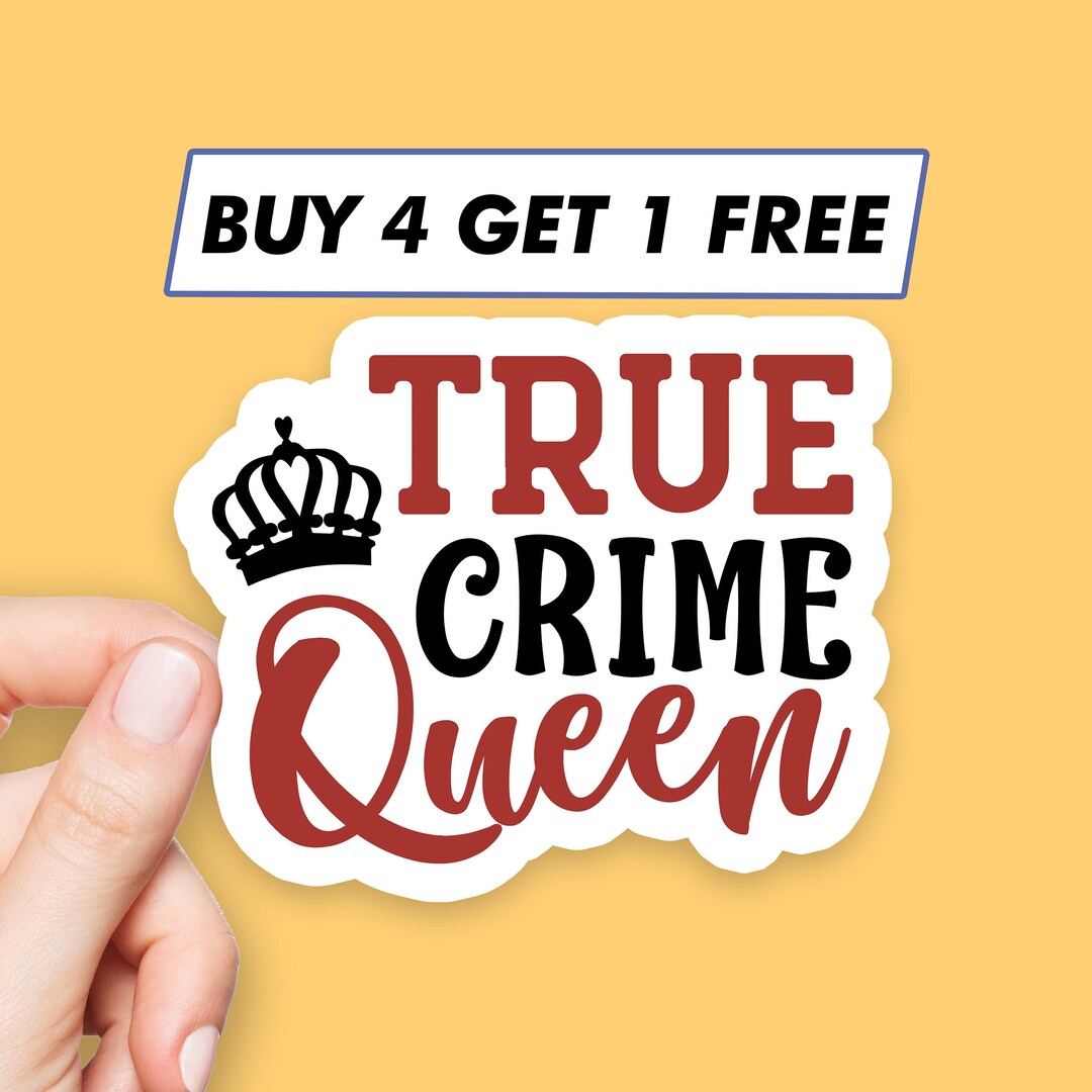 Cute True Crime Queen Sticker Movie Quotes Stickers Laptop Stickers ...
