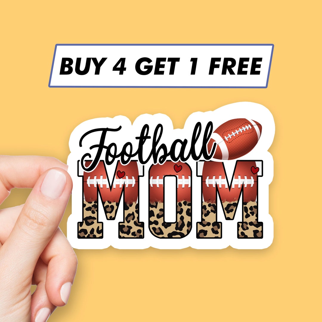 Football Mom Sticker Sports Quotes Stickers Laptop Stickers Aesthetic ...