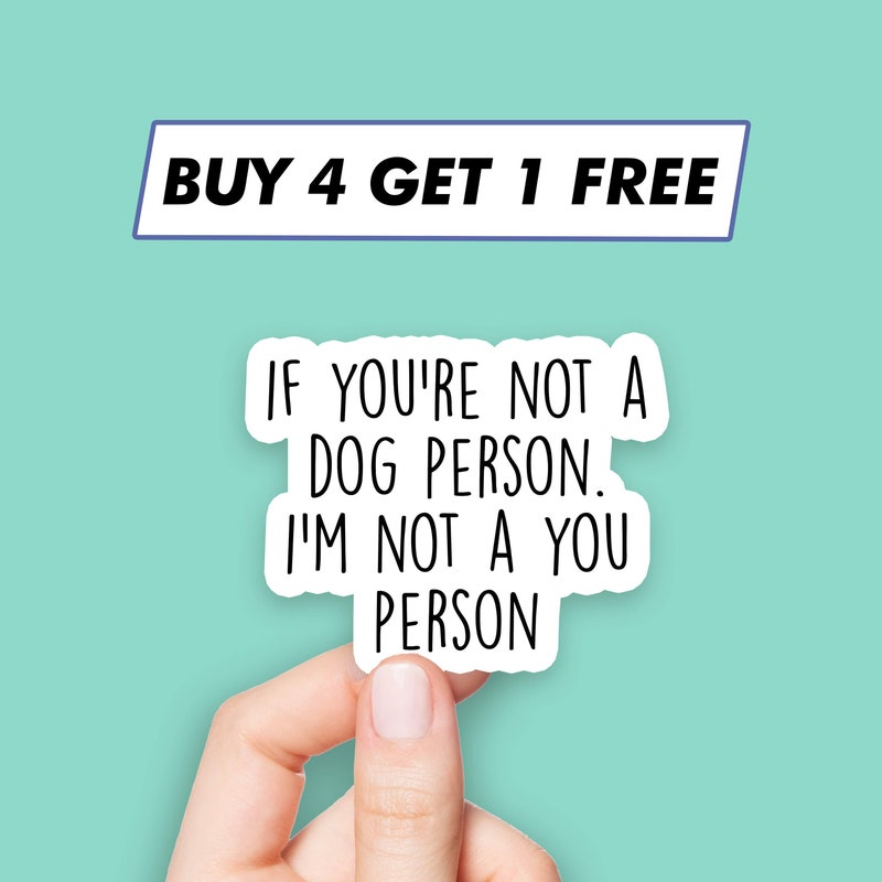 Dog Sticker Sayings - Etsy UK