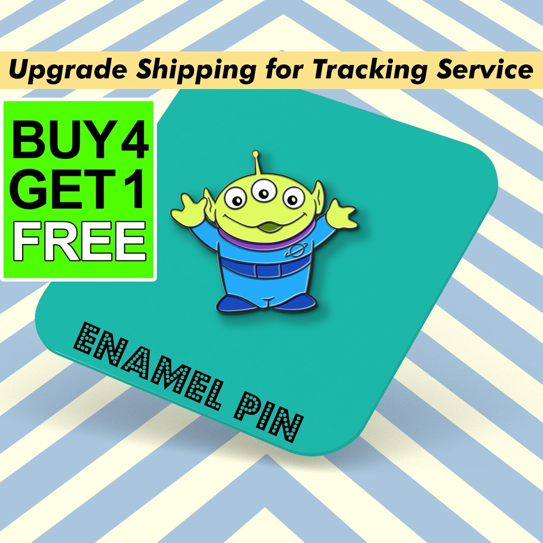 Toy Story Alien Enamel Pin Space Anime Enamel Pins Cute Pin - Etsy