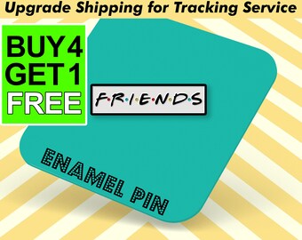 Friends 'how You Doin' Enamel Pin Badge TV Show - Etsy