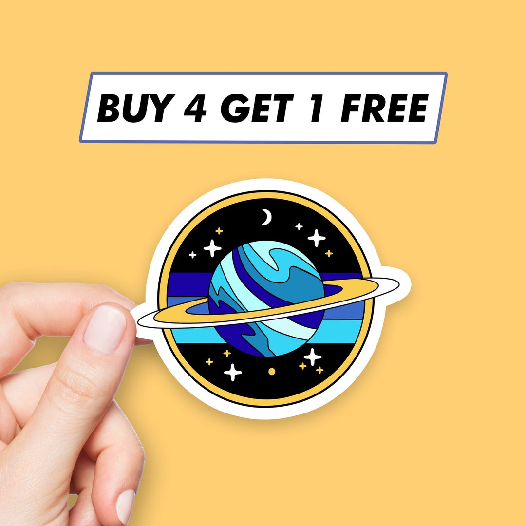 Saturn Planet Sticker Nasa Space Stickers Laptop Stickers Aesthetic ...