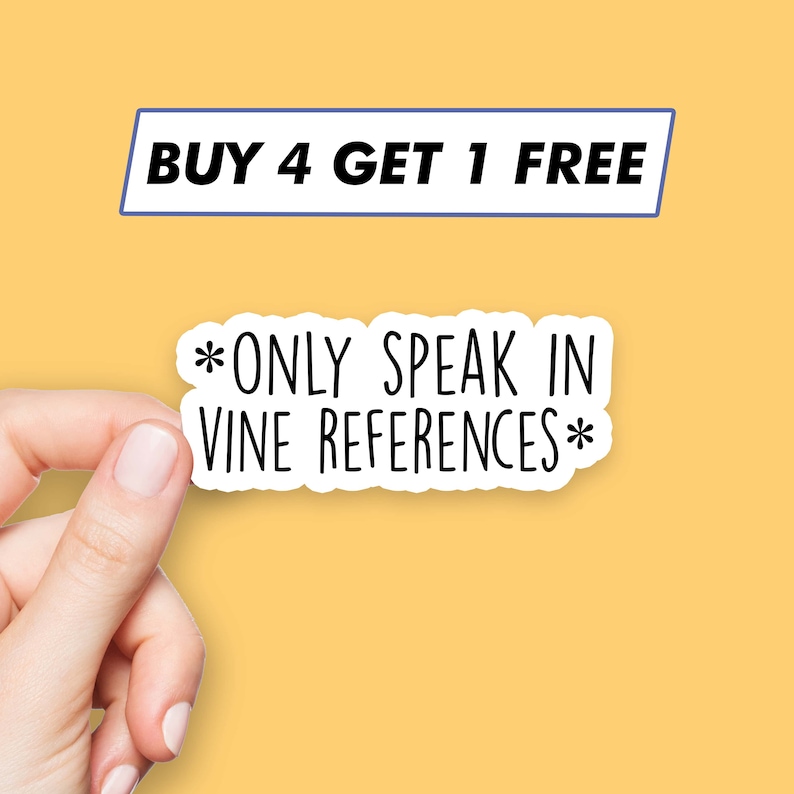 Funny Vine References Sticker Meme Quote Stickers Laptop - Etsy
