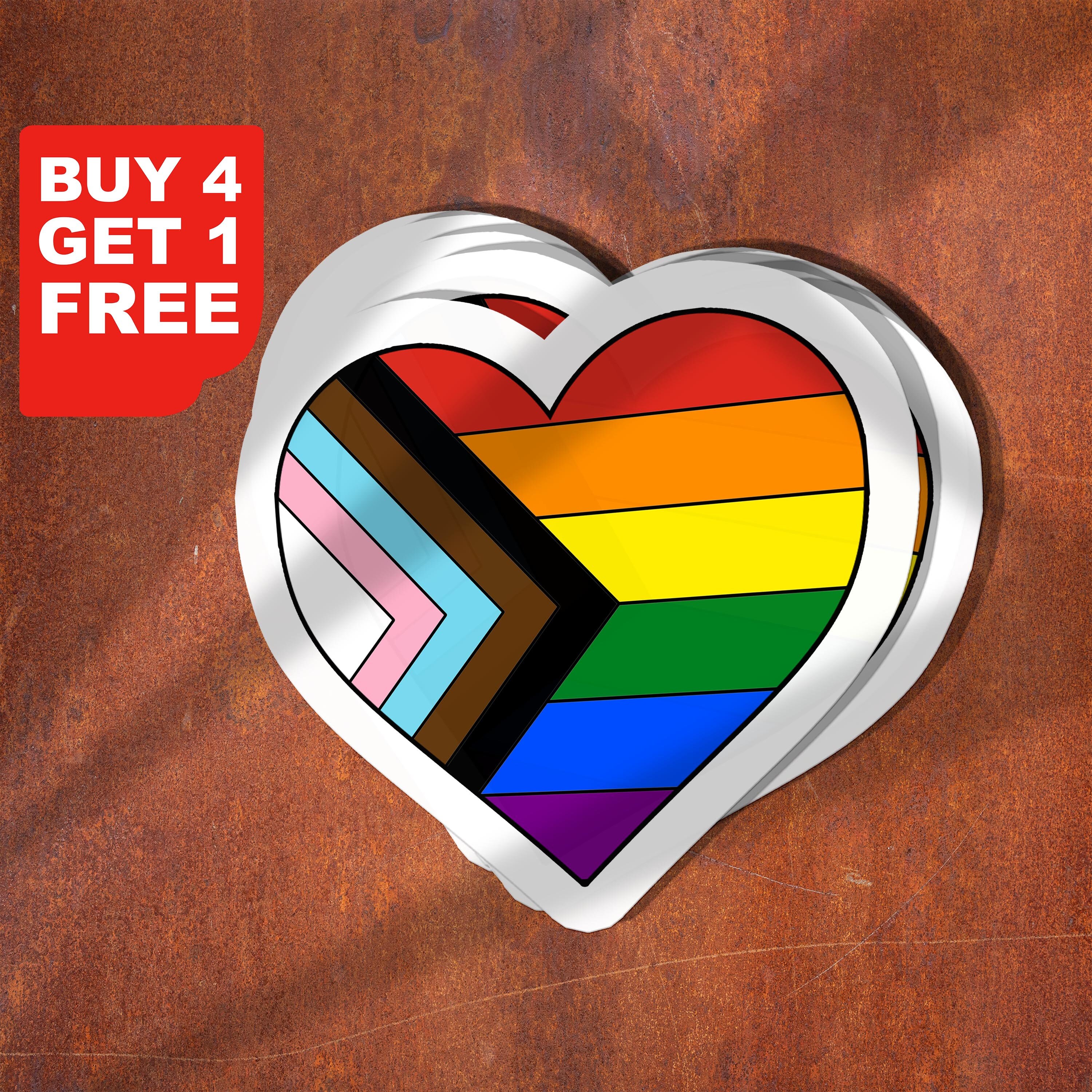 Lgbt Flag Sticker Gay Lgbtq Sticker Pride Stickers Lgbt Lgbtq Couples ...
