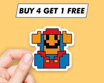 Super Mario Sunshine Inspired Life Meter Vinyl Decal - Etsy