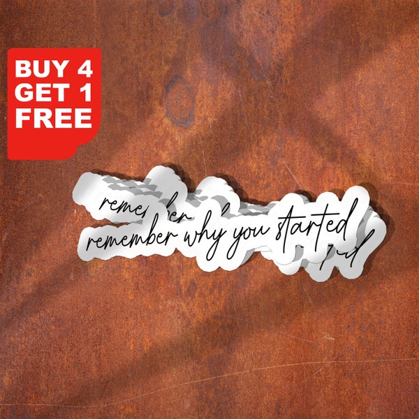 Motivational Sticker - Etsy