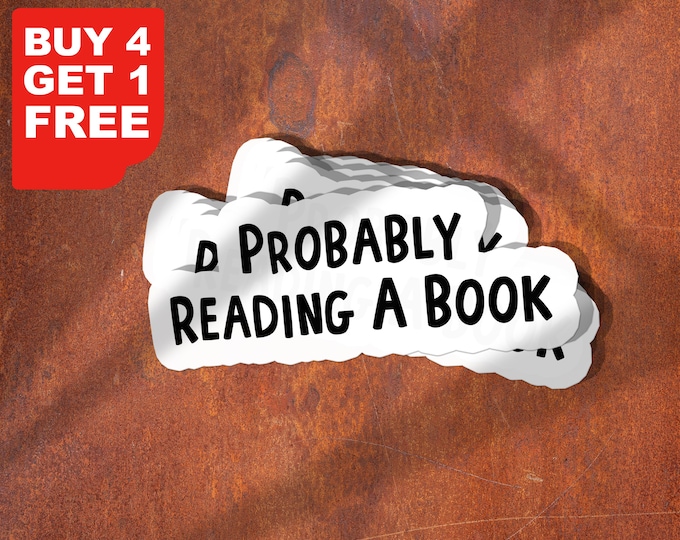Reading is My Escape Plan Sticker, Funny Sticker, Motivation Laptop ...