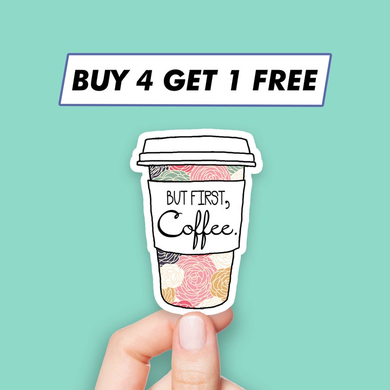 Cute Coffee Stickers - Etsy